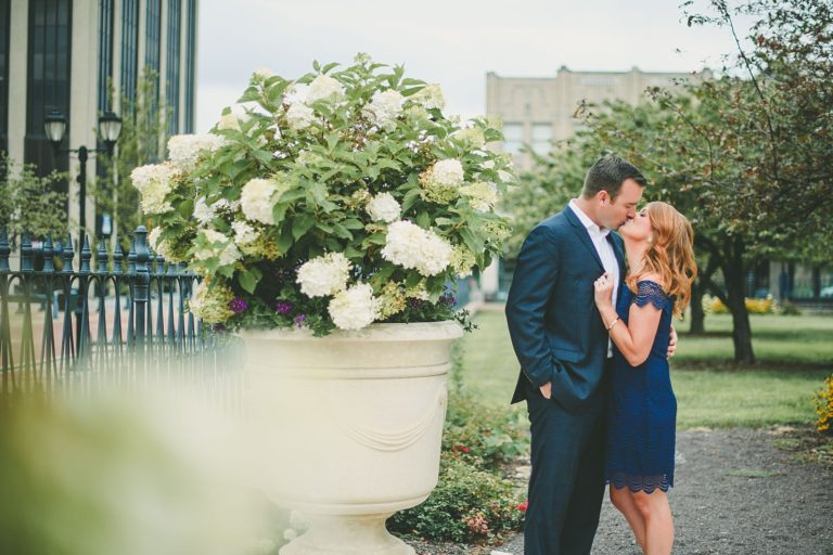 Emily & Paul | Springfield, IL Downtown & JP Kelly's Engagement Session ...