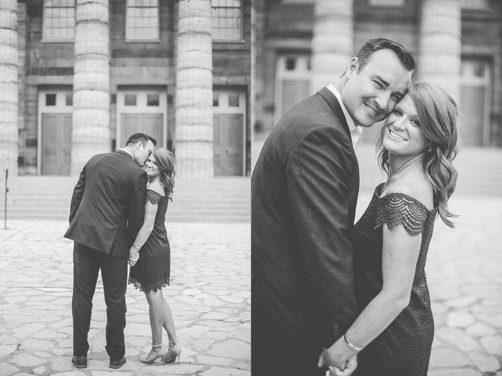 Emily & Paul | Springfield, IL Downtown & JP Kelly's Engagement Session ...