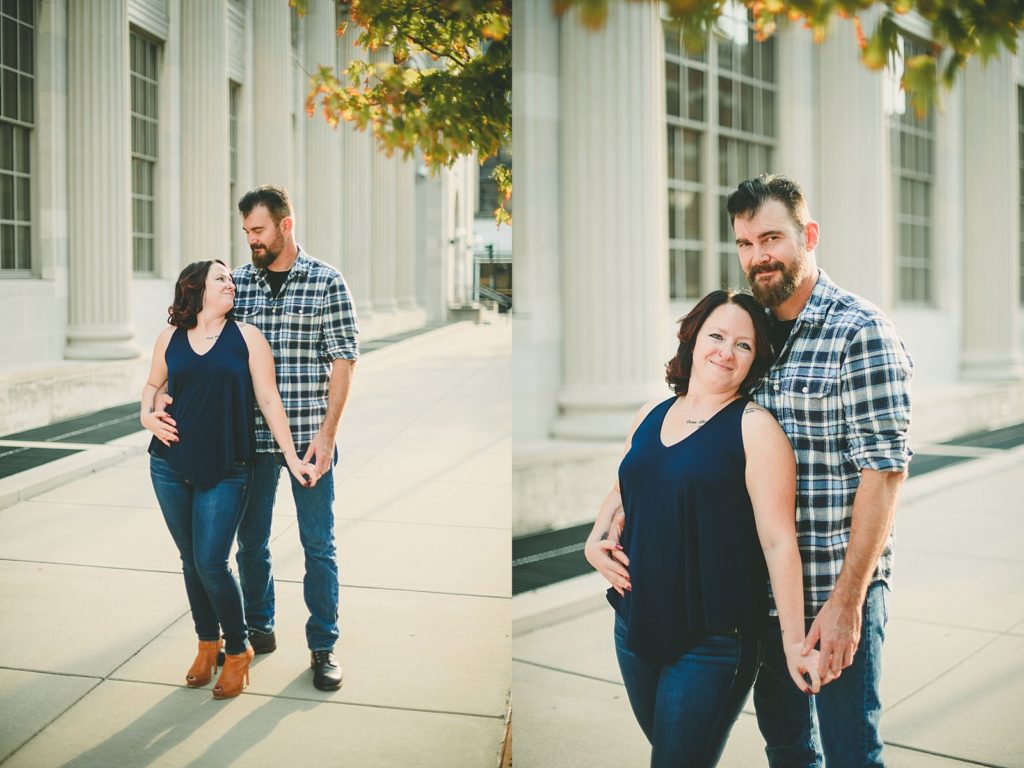 Danielle & Rob | Springfield, IL Downtown and Centennial Park ...