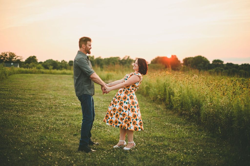 Danielle & Rob | Springfield, IL Downtown and Centennial Park ...