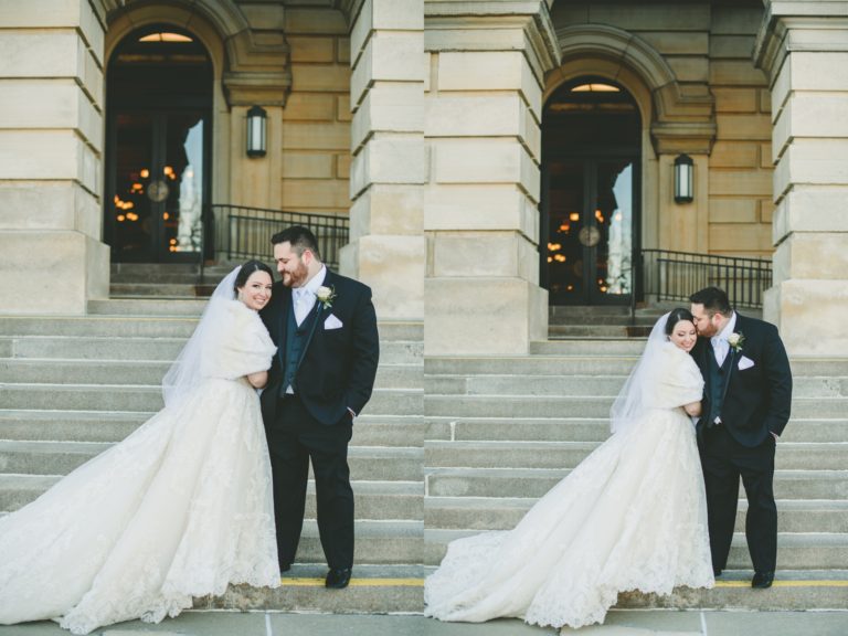 Katie & Kelby | Springfield, IL Lavender and Silver Spring Wedding ...