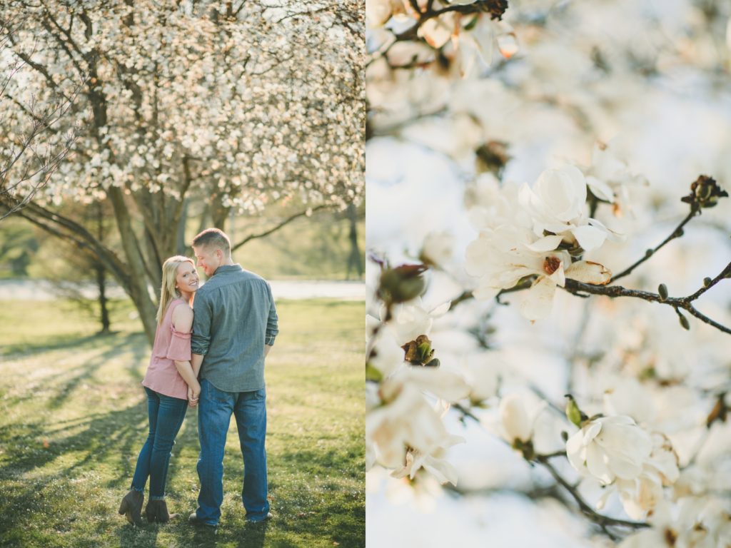 Erin & Jon | Springfield, IL Spring Engagement Photographer - Kate ...