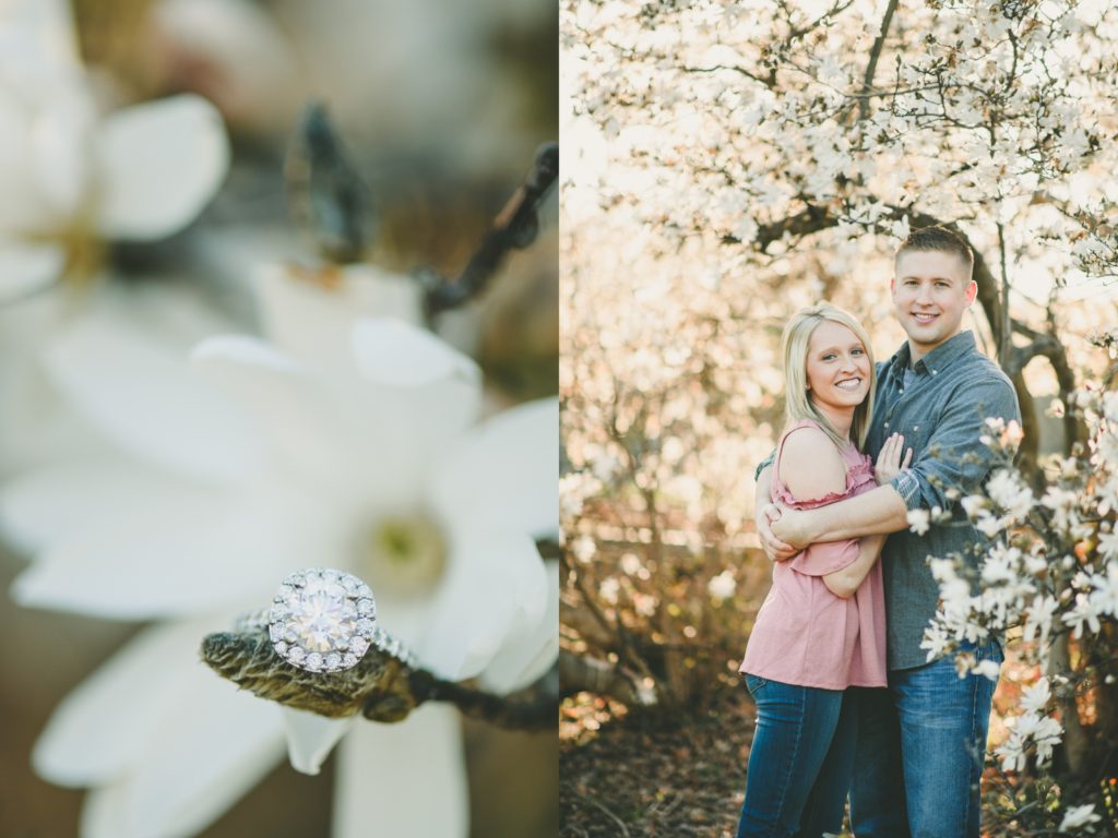 Erin & Jon | Springfield, IL Spring Engagement Photographer - Kate ...