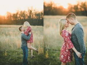 Erin & Jon | Springfield, IL Spring Engagement Photographer - Kate ...