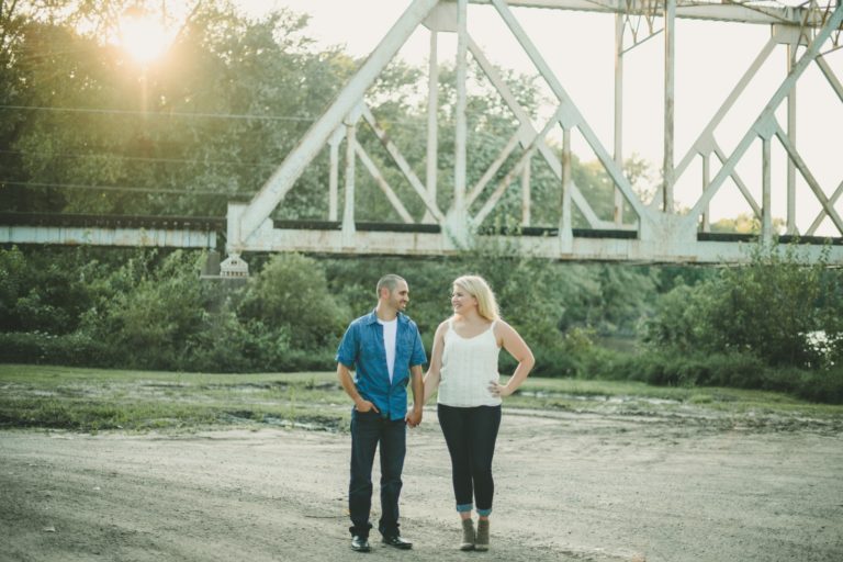 Taylor & Cameron | Springfield, IL Riverside Park Engagement ...