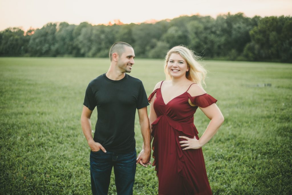 Taylor & Cameron | Springfield, IL Riverside Park Engagement ...