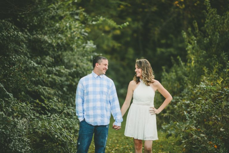 Becky & Richie | Springfield, IL Lake Engagement Photographer - Kate ...