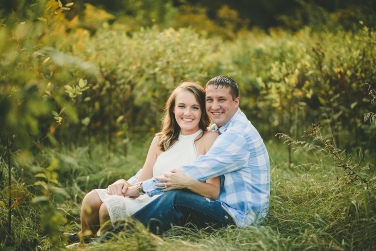 Becky & Richie | Springfield, IL Lake Engagement Photographer - Kate ...