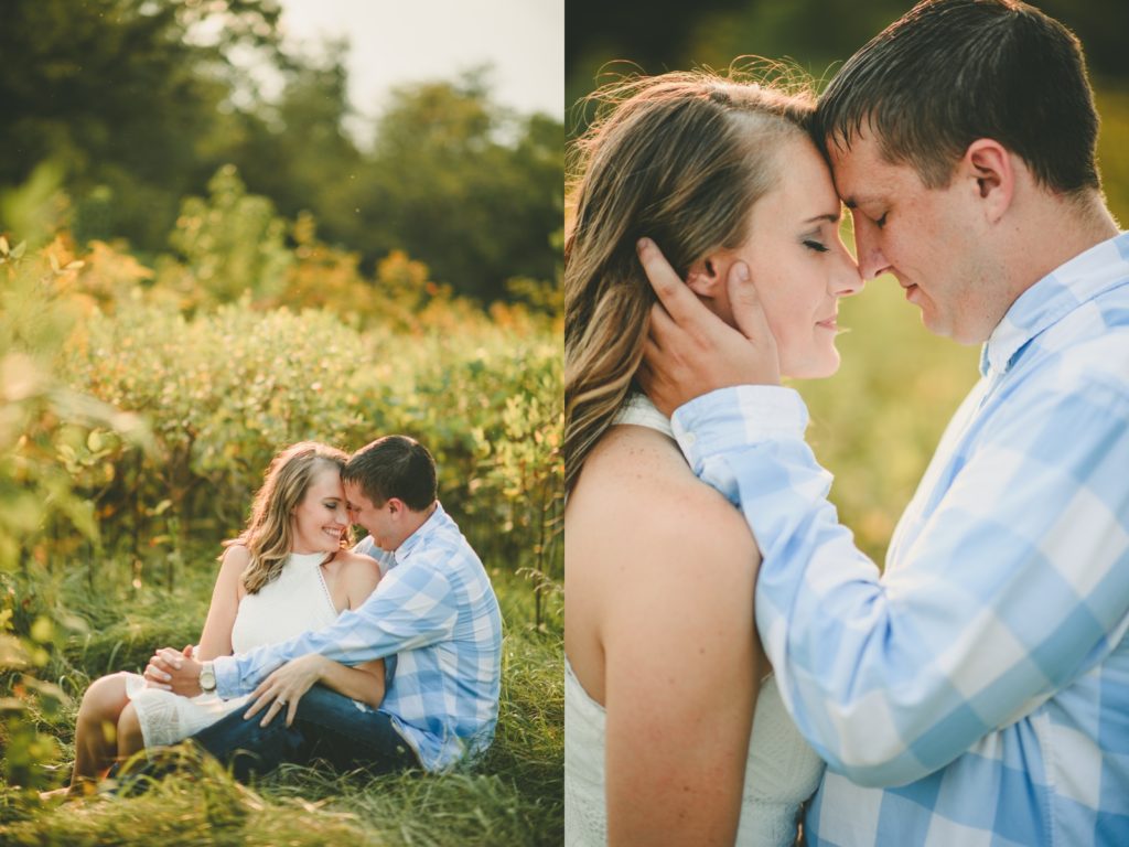 Becky & Richie | Springfield, IL Lake Engagement Photographer - Kate ...