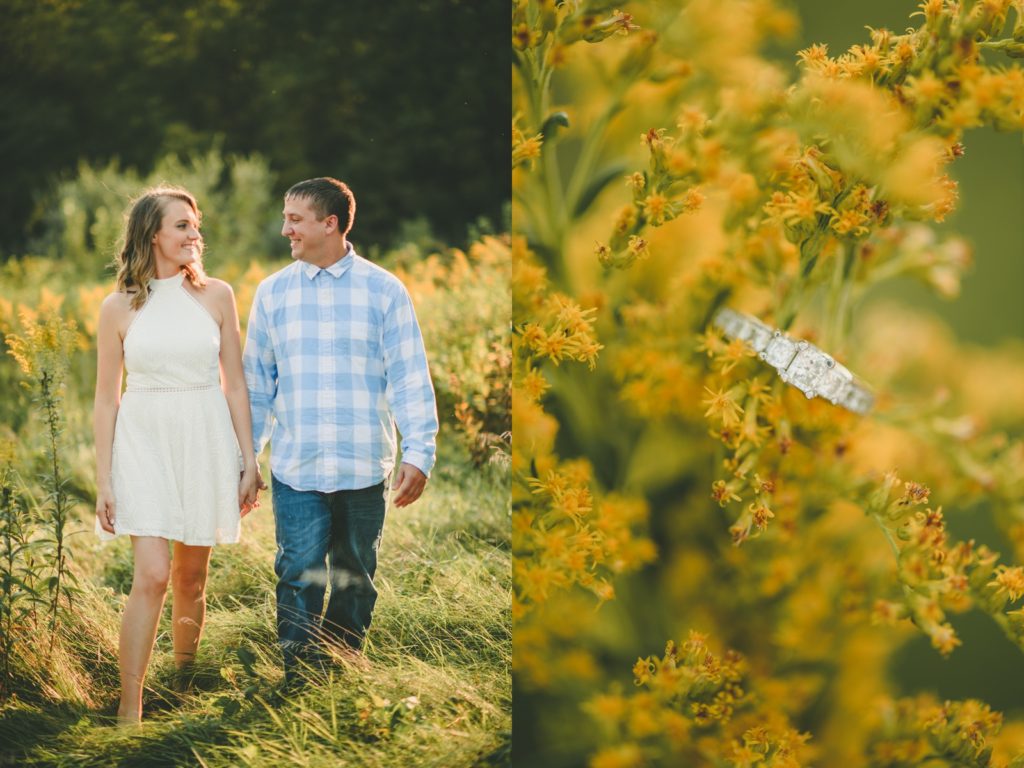 Becky & Richie | Springfield, IL Lake Engagement Photographer - Kate ...