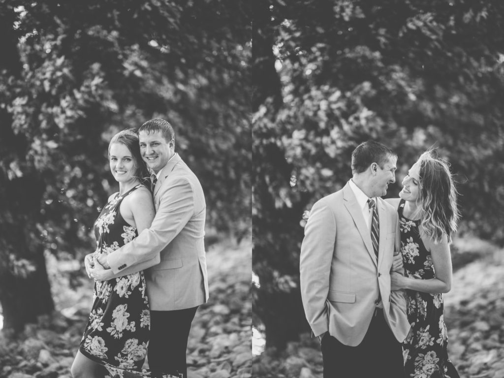 Becky & Richie | Springfield, IL Lake Engagement Photographer - Kate ...