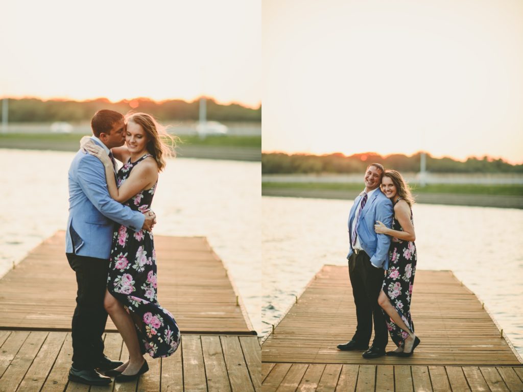 Becky & Richie | Springfield, IL Lake Engagement Photographer - Kate ...