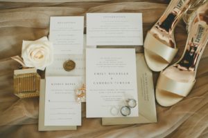 Emily & Cameron | Springfield, IL Ivory & Taupe Elegant Fall Wedding ...