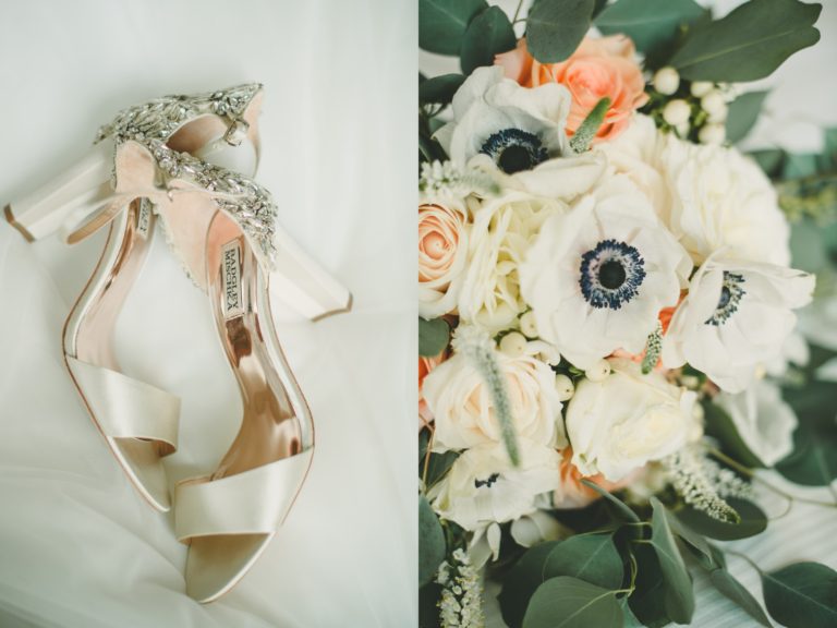 Emily & Cameron | Springfield, IL Ivory & Taupe Elegant Fall Wedding ...