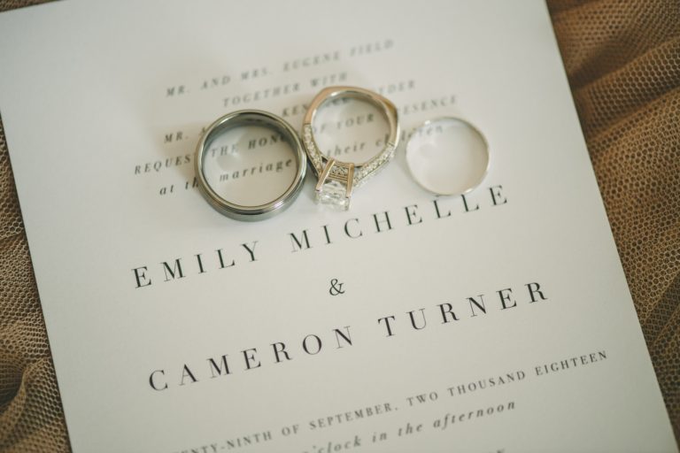 Emily & Cameron | Springfield, IL Ivory & Taupe Elegant Fall Wedding ...