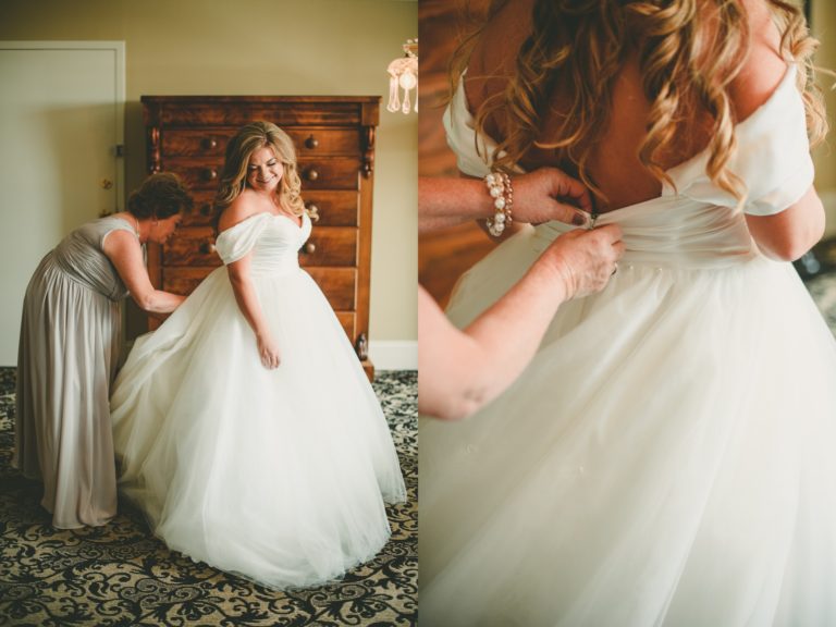 Emily & Cameron | Springfield, IL Ivory & Taupe Elegant Fall Wedding ...