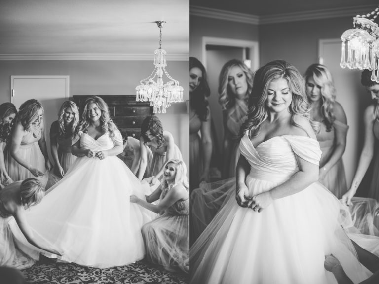 Emily & Cameron | Springfield, IL Ivory & Taupe Elegant Fall Wedding ...
