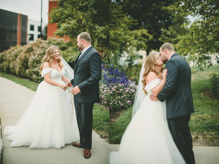 Emily & Cameron | Springfield, IL Ivory & Taupe Elegant Fall Wedding ...