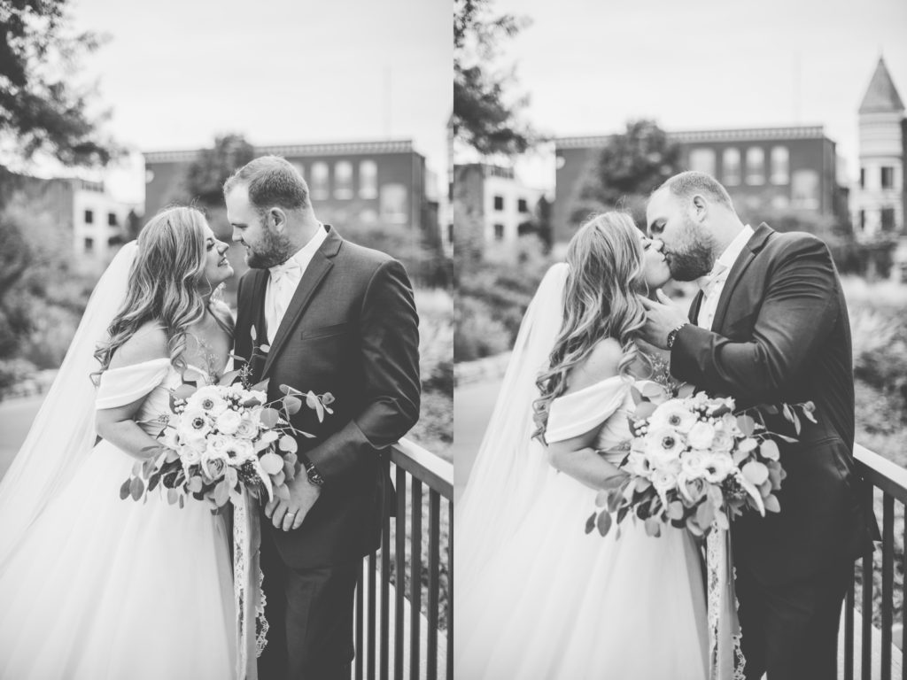 Emily & Cameron | Springfield, IL Ivory & Taupe Elegant Fall Wedding ...