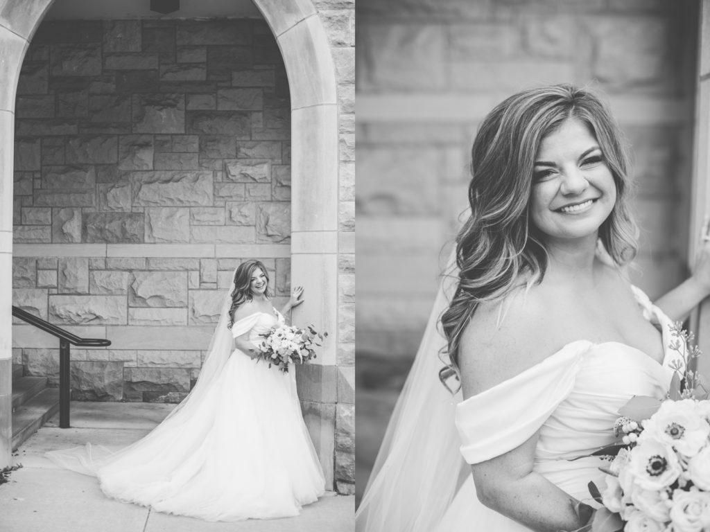 Emily & Cameron | Springfield, IL Ivory & Taupe Elegant Fall Wedding ...