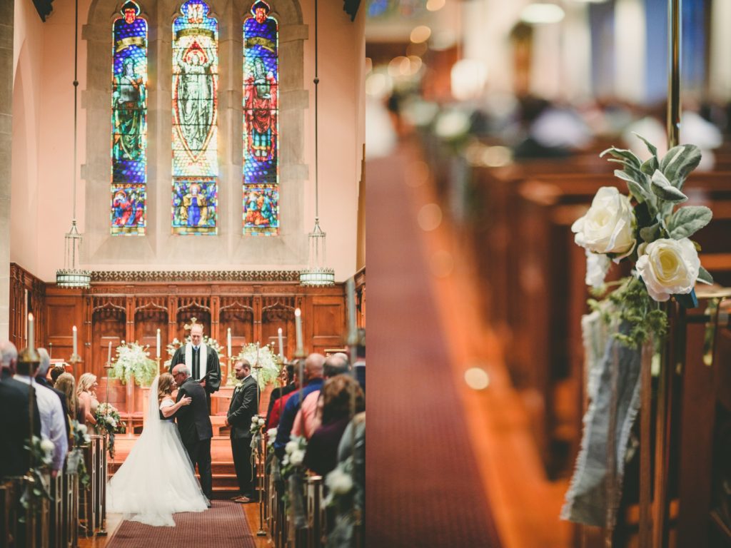 Emily & Cameron | Springfield, IL Ivory & Taupe Elegant Fall Wedding ...