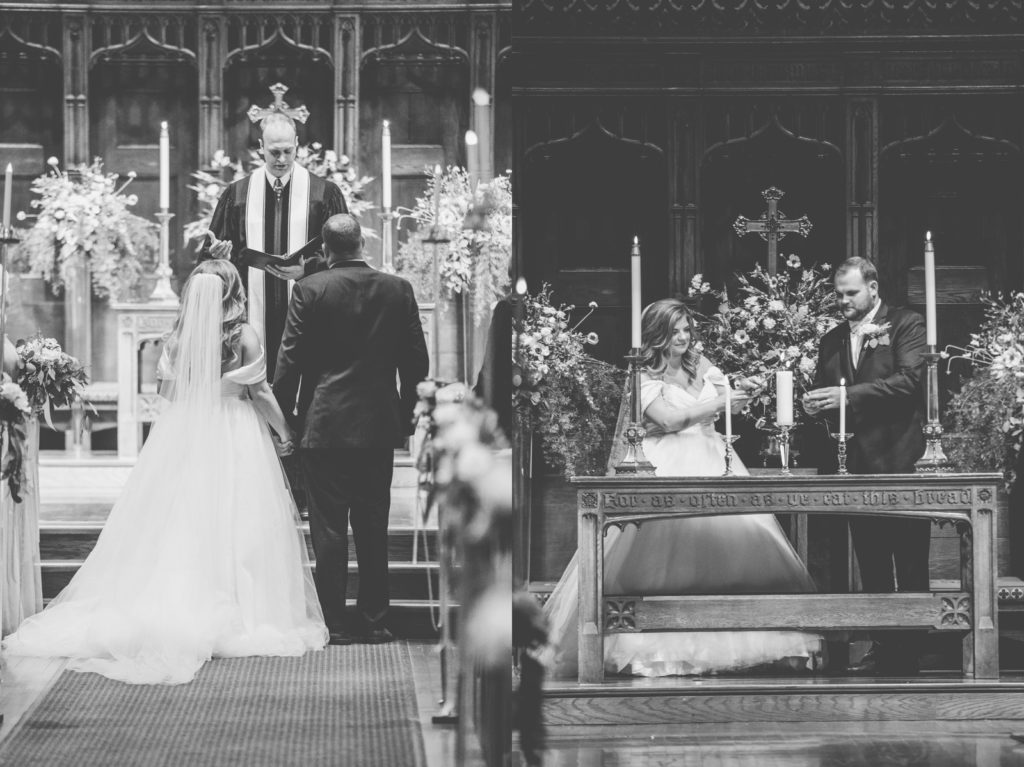 Emily & Cameron | Springfield, IL Ivory & Taupe Elegant Fall Wedding ...