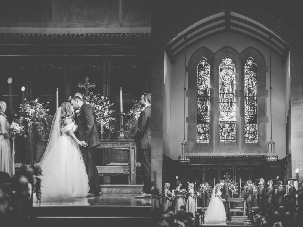 Emily & Cameron | Springfield, IL Ivory & Taupe Elegant Fall Wedding ...