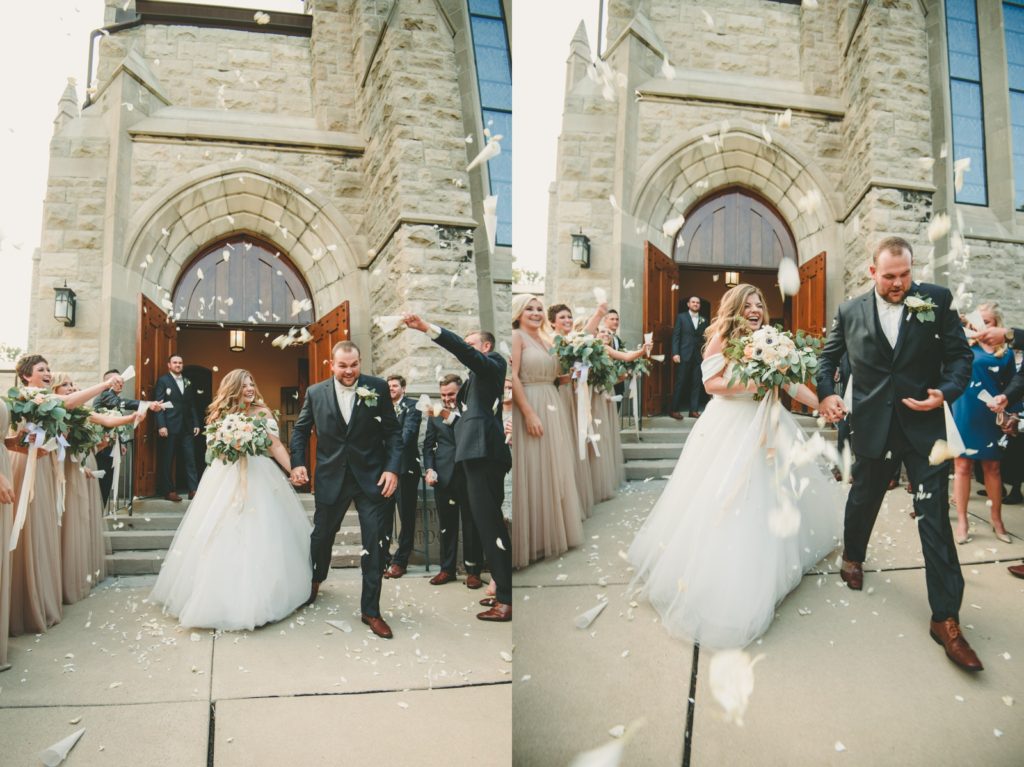 Emily & Cameron | Springfield, IL Ivory & Taupe Elegant Fall Wedding ...