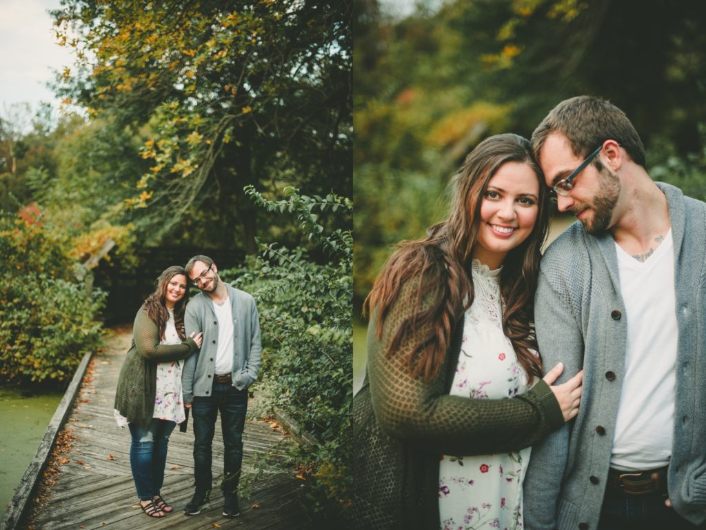 Stephanie & Bryan | Springfield, IL Romantic Fall Engagement ...