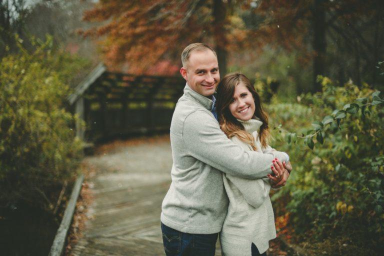 Emily & Evan | Springfield, IL Lincoln Memorial Garden Engagement ...