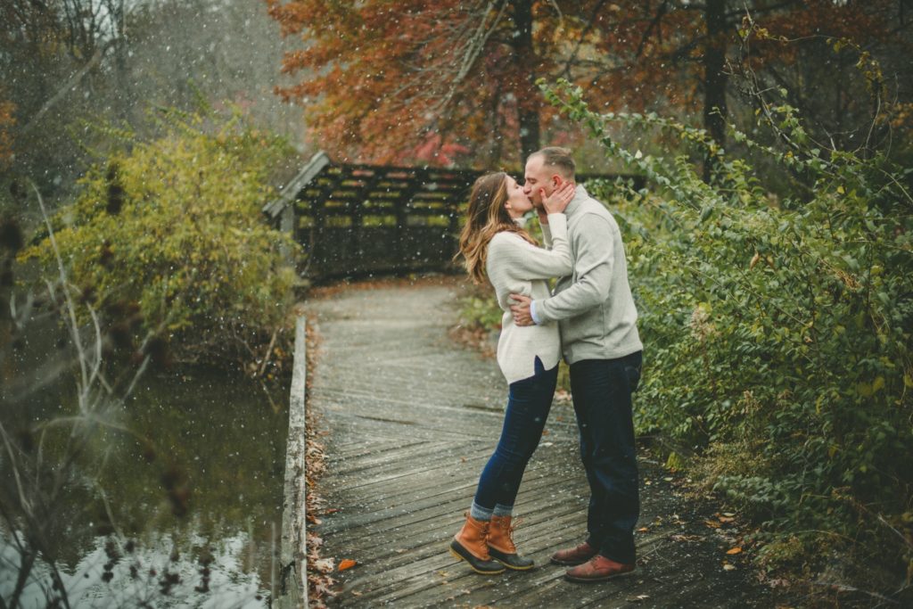 Emily & Evan | Springfield, IL Lincoln Memorial Garden Engagement ...