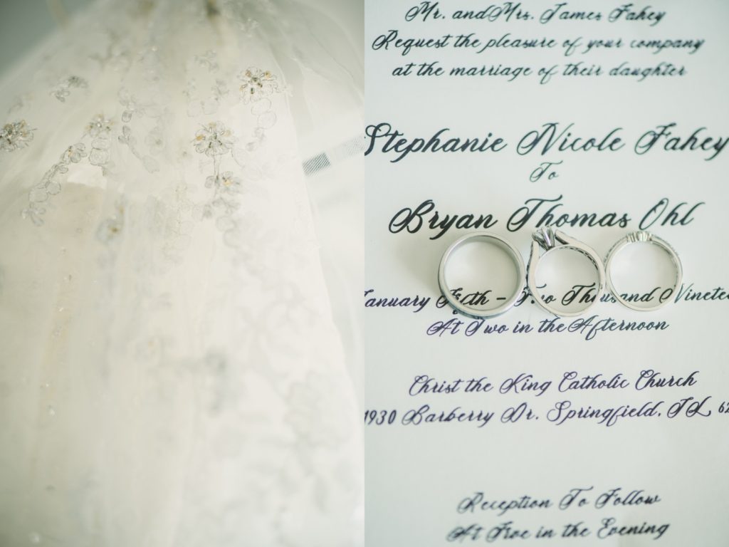 Stephanie & Bryan | Springfield, IL Navy & Soft Neutrals Romantic ...