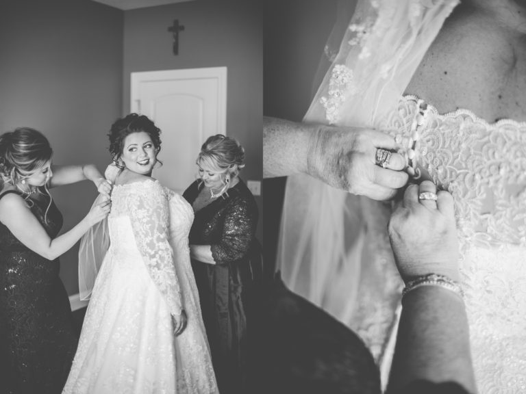 Stephanie & Bryan | Springfield, IL Navy & Soft Neutrals Romantic ...