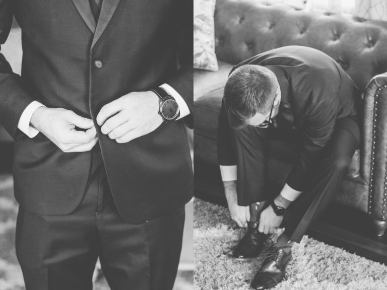 Stephanie & Bryan | Springfield, IL Navy & Soft Neutrals Romantic ...