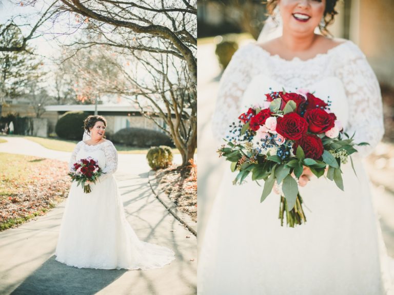 Stephanie & Bryan | Springfield, IL Navy & Soft Neutrals Romantic ...