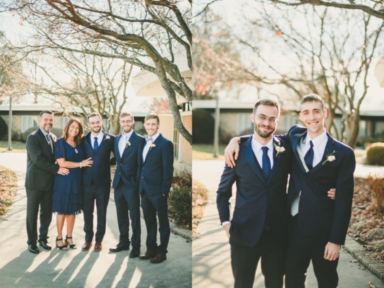 Stephanie & Bryan | Springfield, IL Navy & Soft Neutrals Romantic ...