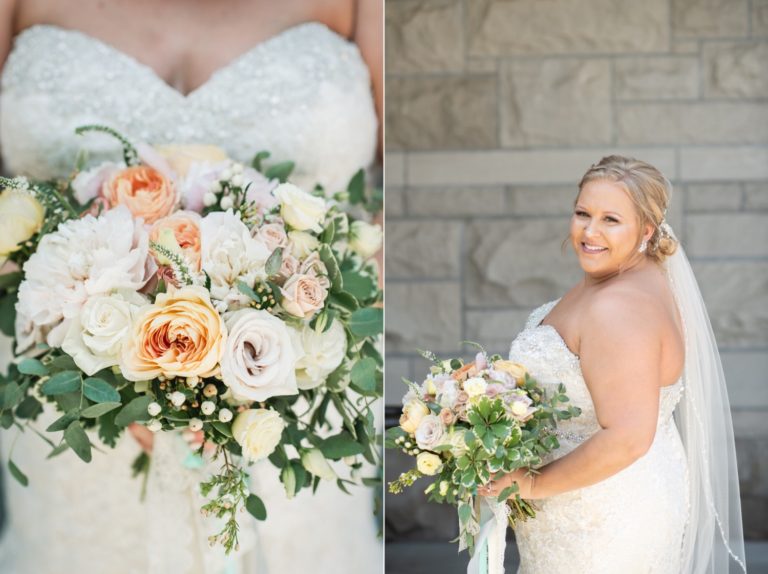 Jamie & Tommy | Artisans Building Springfield, IL Grey & Champagne ...