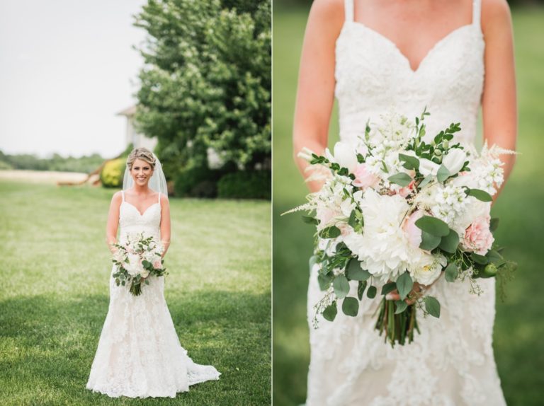Ashley & Branson | Sheedy Shore Winery Loami, IL Greenery & Floral ...