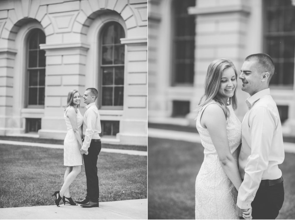 Danielle & Michael | Centennial Park & Downtown Springfield, IL Sunrise ...