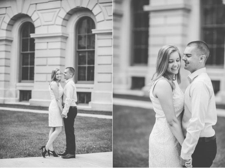 Danielle & Michael | Centennial Park & Downtown Springfield, IL Sunrise ...