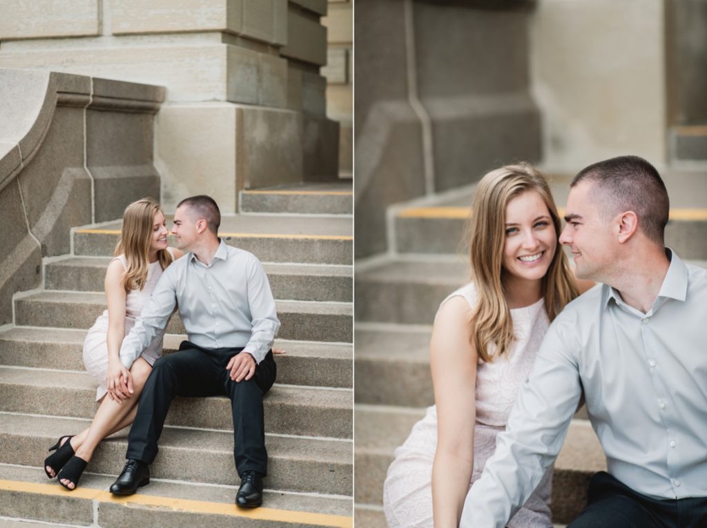 Danielle & Michael | Centennial Park & Downtown Springfield, IL Sunrise ...