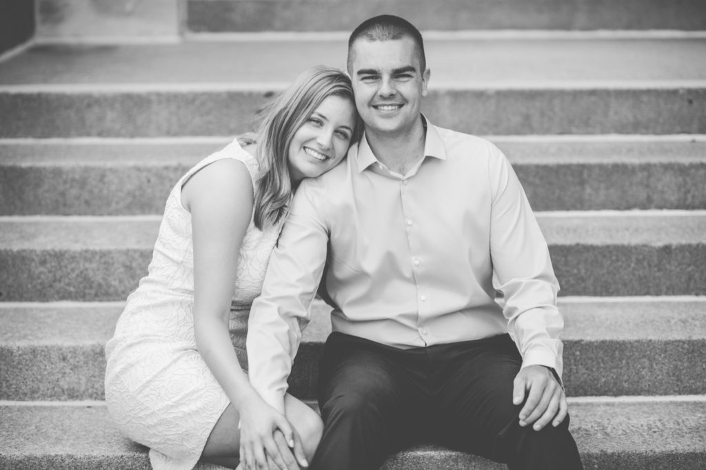 Danielle & Michael | Centennial Park & Downtown Springfield, IL Sunrise ...