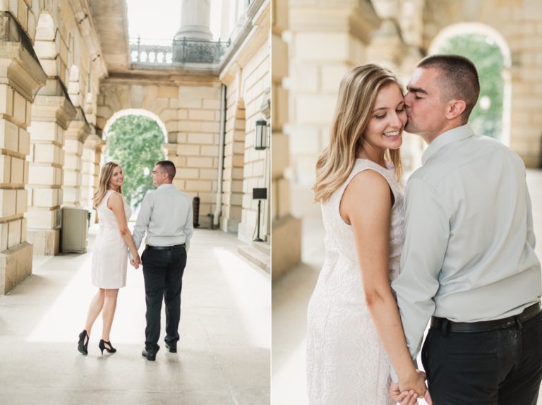 Danielle & Michael | Centennial Park & Downtown Springfield, IL Sunrise ...