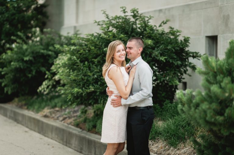 Danielle & Michael | Centennial Park & Downtown Springfield, IL Sunrise ...