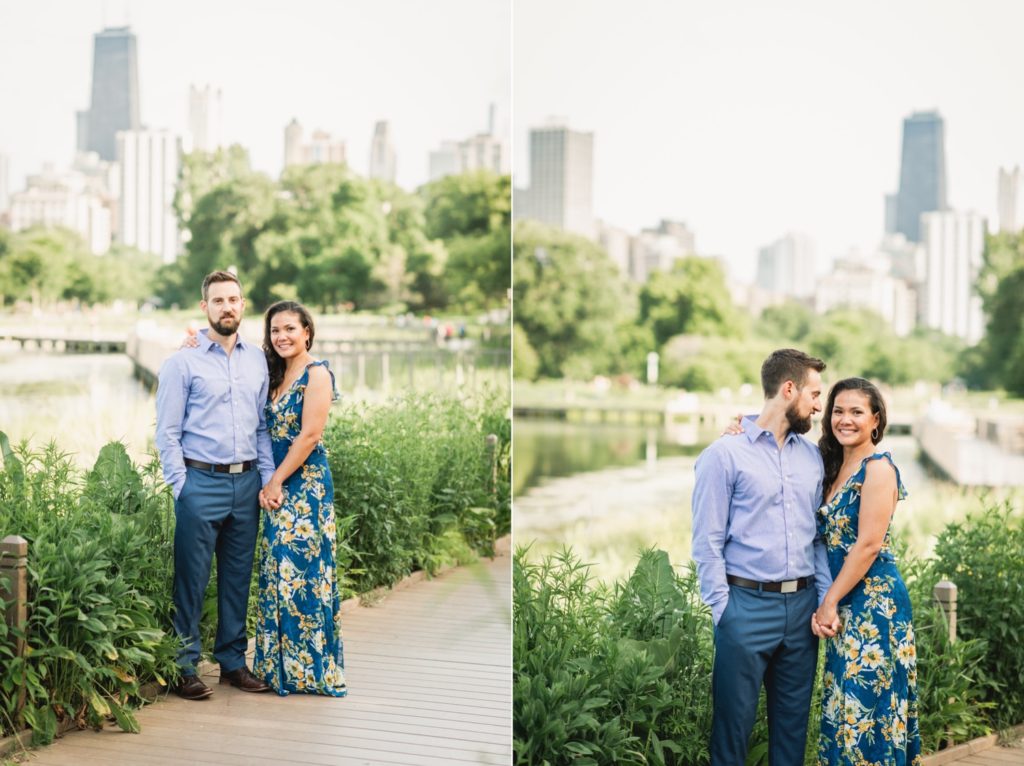 Jenny & Nick | Chicago, IL Lincoln Park Nature Boardwalk and Diversey ...