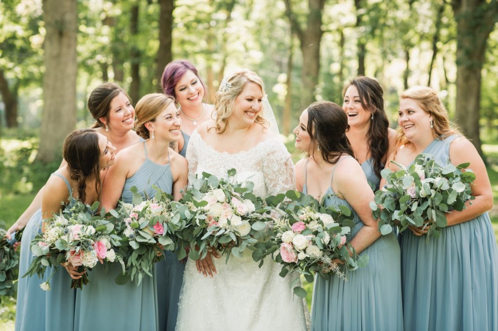 Emma & Seth | Springfield, IL Erin's Pavilion Upscale Rustic Summer ...