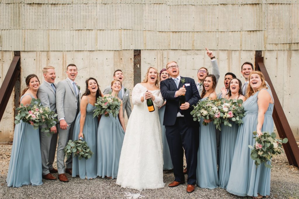 Emma & Seth | Springfield, IL Erin's Pavilion Upscale Rustic Summer ...