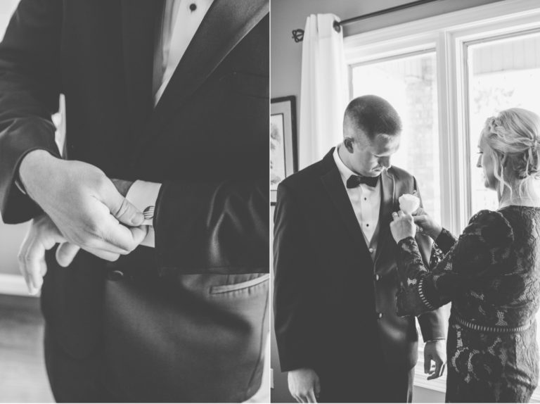 Kayla & Austin | Abraham Lincoln Hotel Springfield, IL Glamorous Fall ...