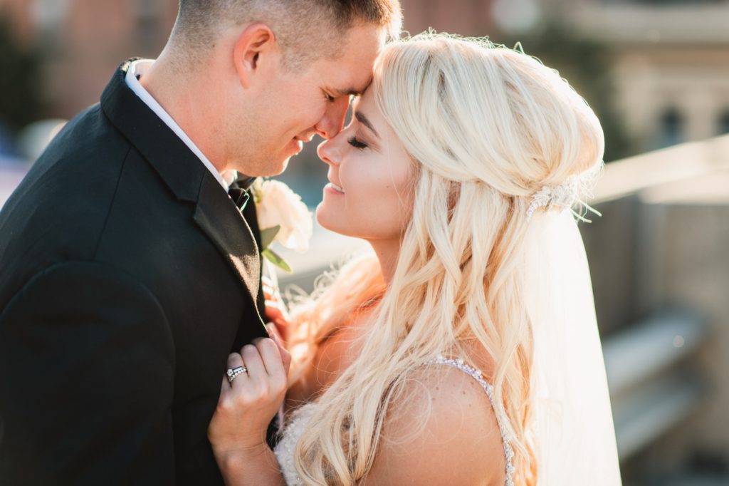 Kayla & Austin | Abraham Lincoln Hotel Springfield, IL Glamorous Fall ...