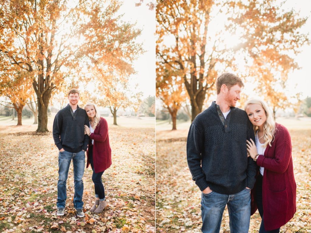 Calla & Aaron |Shepherd House, Springfield, IL Late Fall Engagement ...